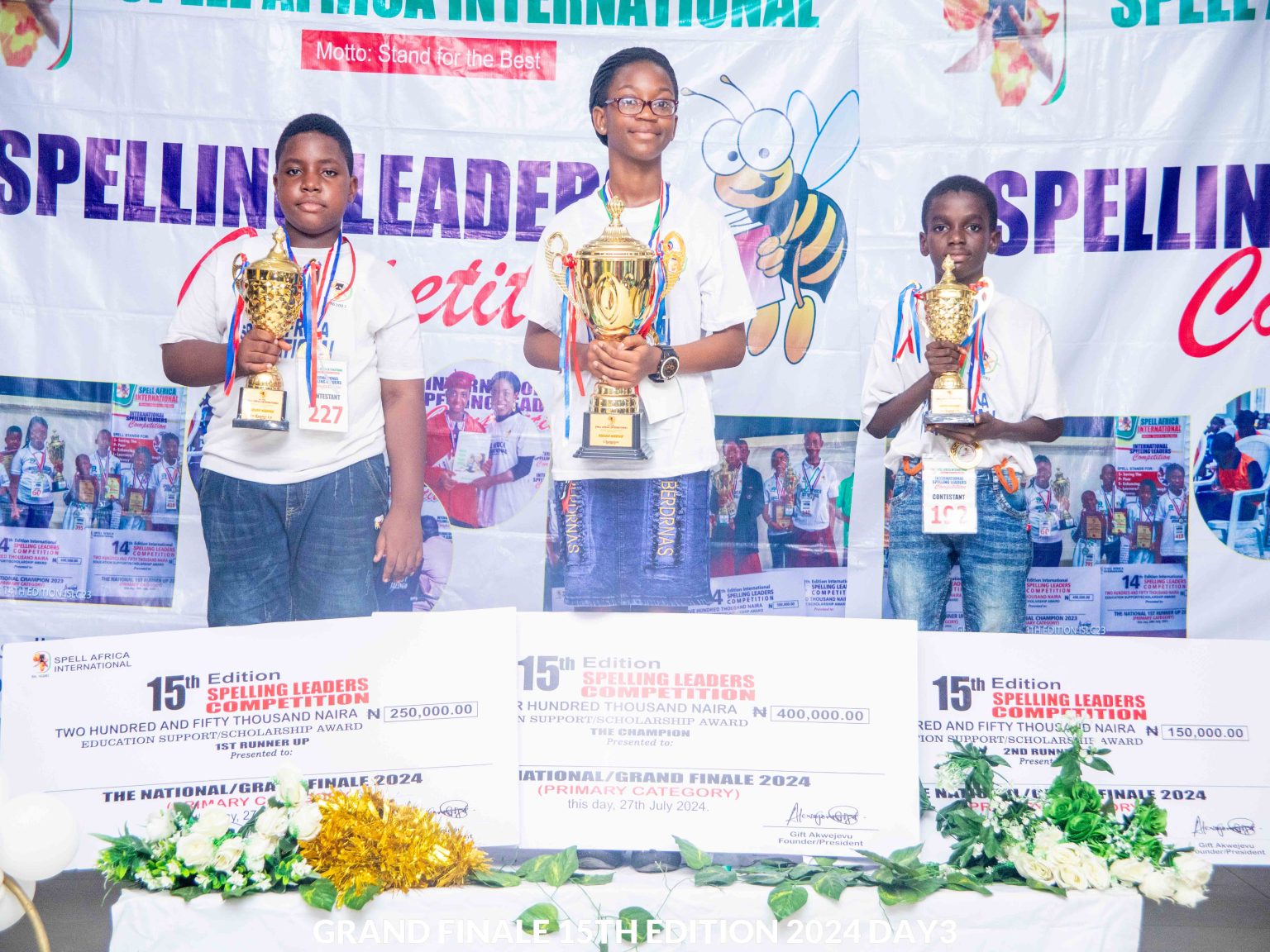 Spelling Leaders Competition Lagos – Spell Africa International